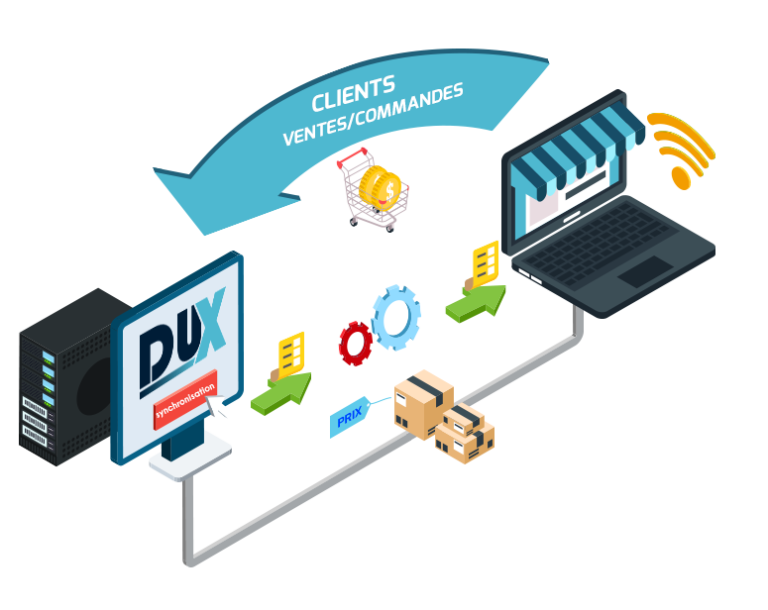 e-commerce | DUX-ERP Tunisie