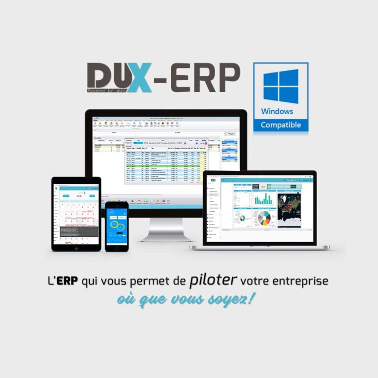 ERP Tunisie: Dux! | Logiciel de gestion intégré (PGI)
